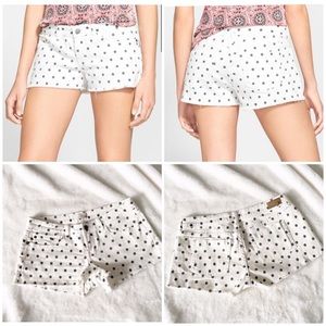 bp | Shorts | Nordstrom Bp White Dot Cutoff Denim Shorts | Poshmark